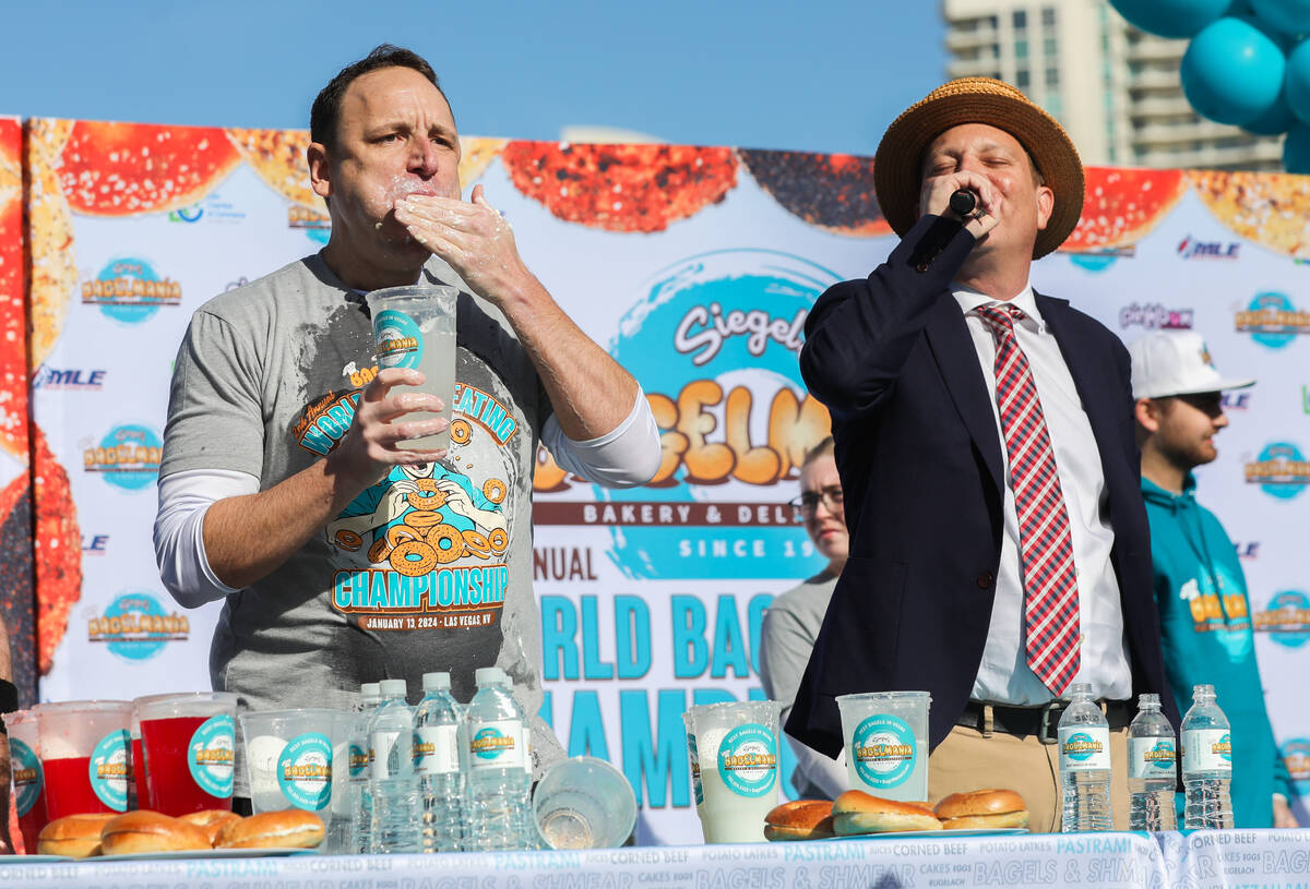 World Bagel Eating Championship | Joey Chestnut